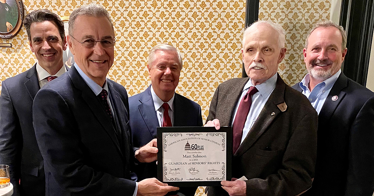 Pat Boone Sings Praises Of Arizona’s Matt Salmon | 60 Plus Association